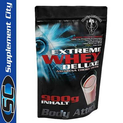 Body Attack Extreme Whey Deluxe 900g - Supplement City