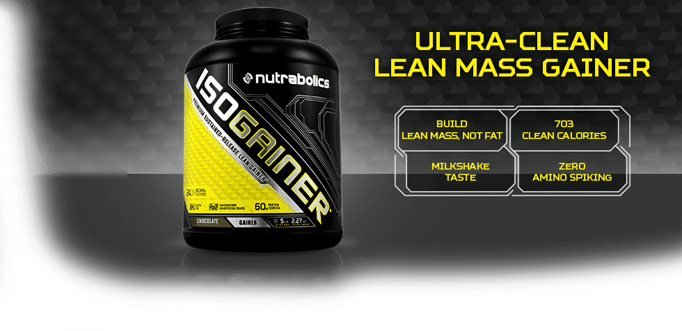 Nutrabolics Isogainer 4.52kg banner - Supplement City