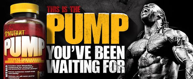 Mutant Pump banner - Supplement City
