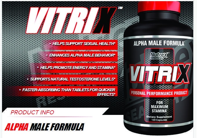 Nutrex Vitrix banner - Supplement City