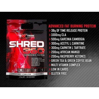 Xtreme Sports Science Shred 360 Thermogenic Protein banner - Supplement City