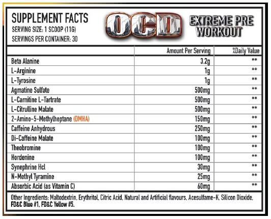 OCD V2 label - Supplement City