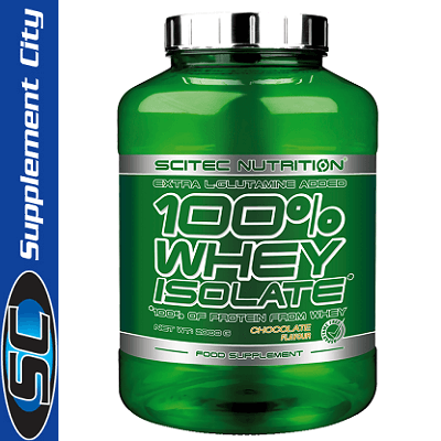 Scitec 100% whey Isolate - Supplement City