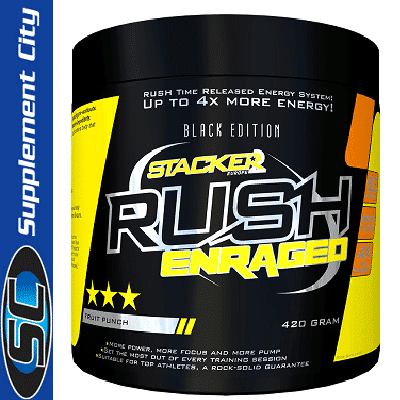 Stacker2 Europe Rush Enraged 420g - Supplement City