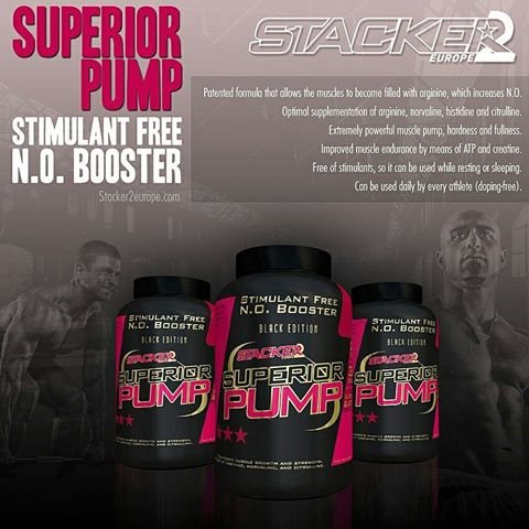 Stacker2 Europe Superior Pump banner - Supplement City