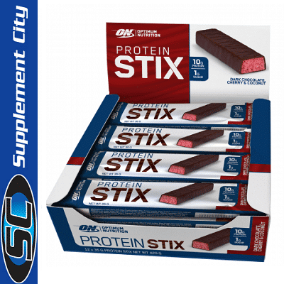 Optimum Nutrition Protein Stix Box/12 x 35g - Supplement City
