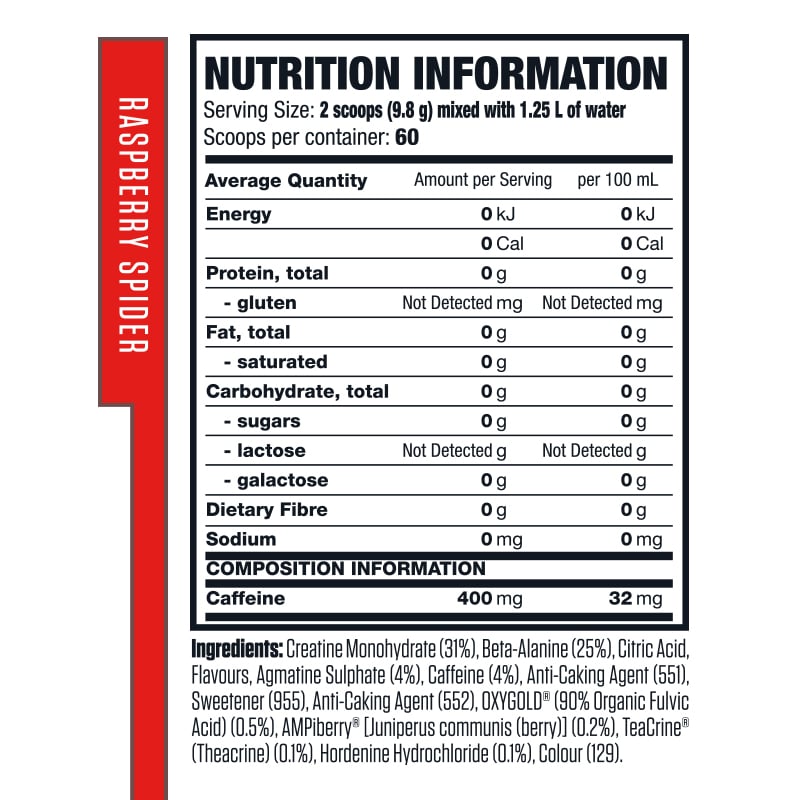 Victory Labs Doom label - Supplement City