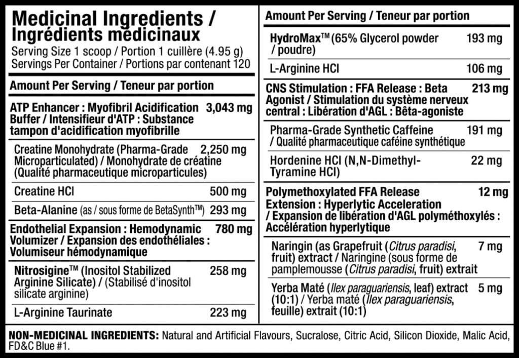 razor 8 label - Supplement City