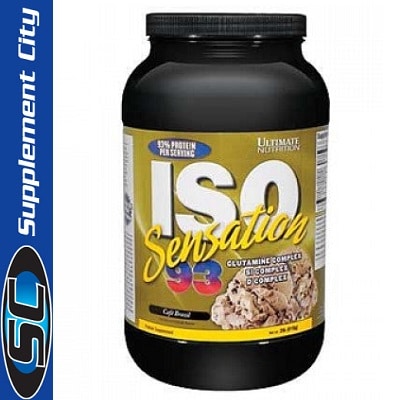 Ultimate Nutrition Iso Sensation 93 910g - Supplement City