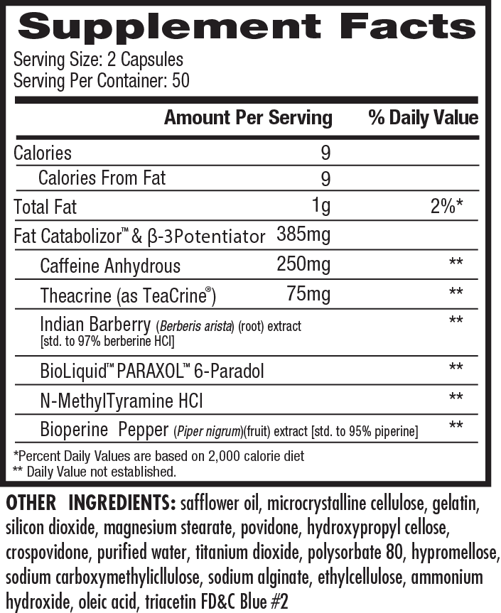 redline hardcore label - Supplement City