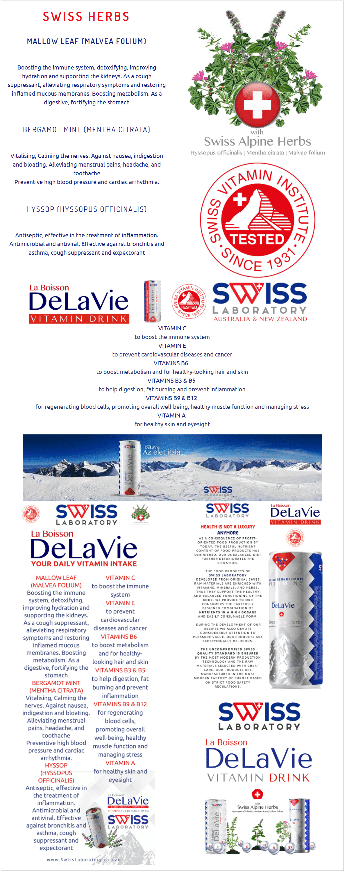 swiss banner drink - Supplement City