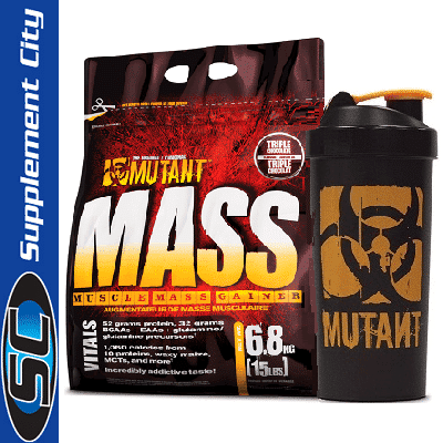 MUTANT-MASS-6.8-kg free shaker - Supplement City