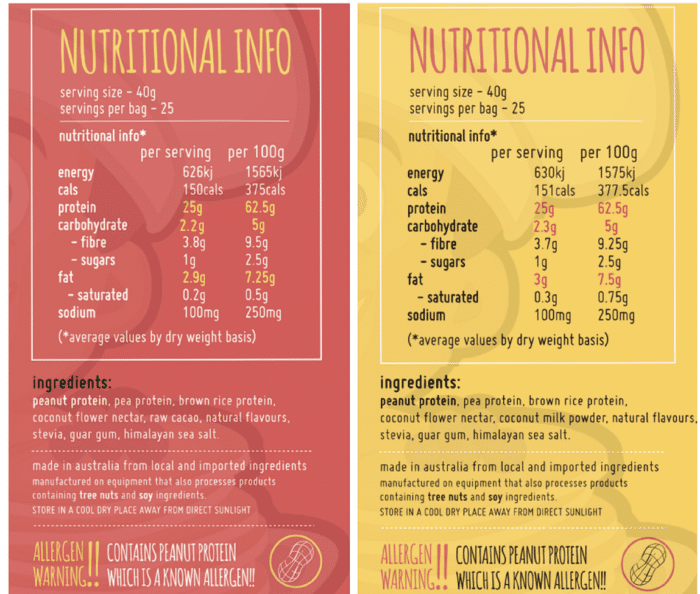 protein + Labels - Supplement City