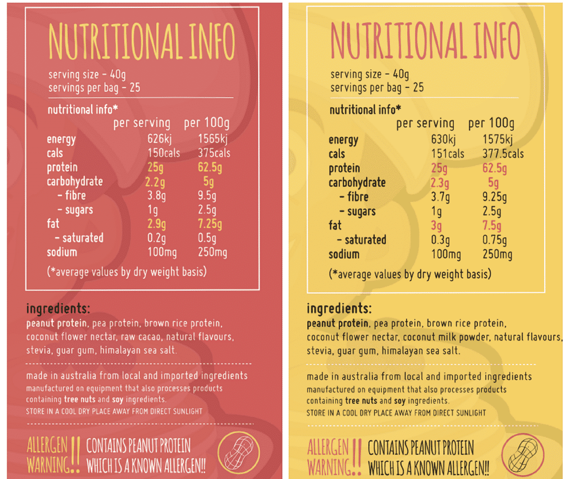 protein + Labels - Supplement City