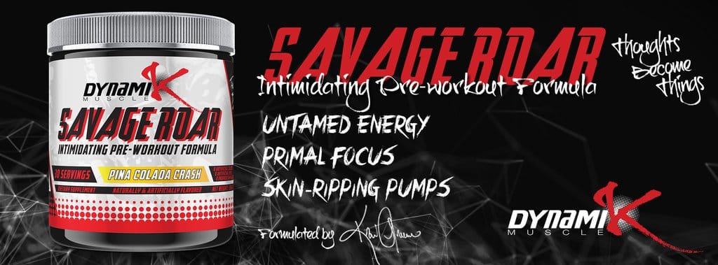 Dynamik Muscle Savage Roar banner - Supplement City