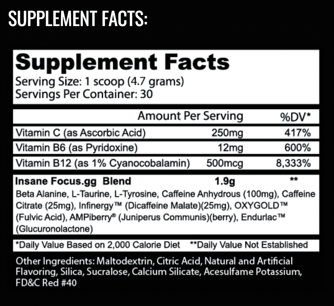 insane-focus.gg label - Supplement City