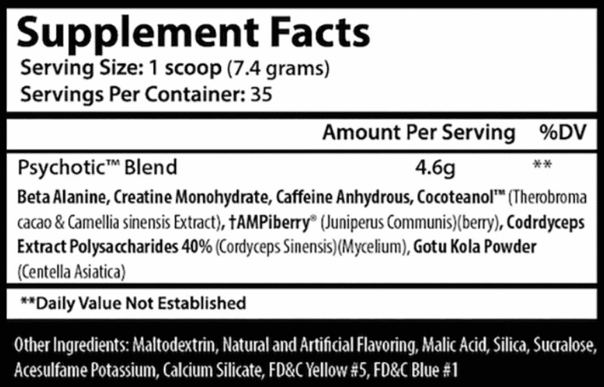 psychotic label - Supplement City