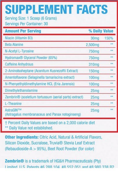 stand the f up label - Supplement City
