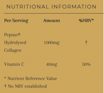 deluxe collagen label - Supplement City