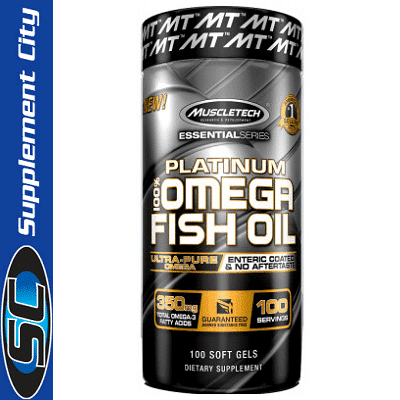 Muscletech Platinum 100% Omega Fish Oil - Supplement City