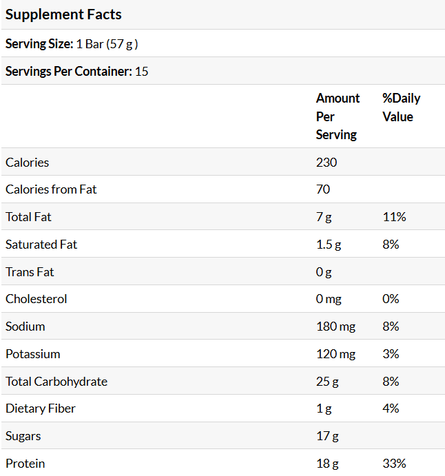 pure fit label 1 - Supplement City