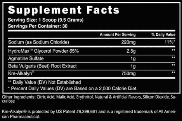 steel pumped af label - Supplement City