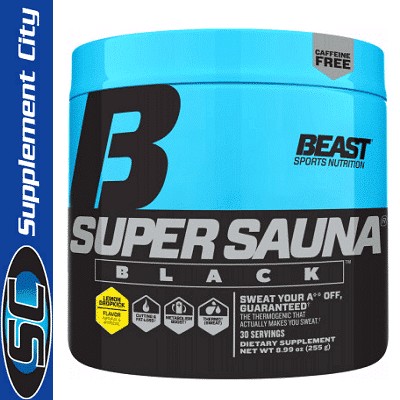 Beast Super Sauna Black - Supplement City