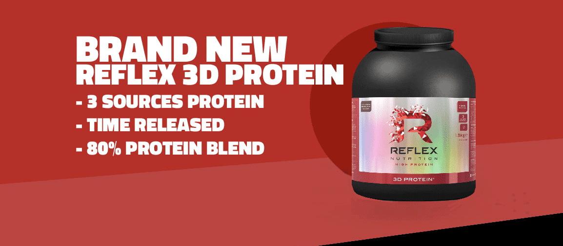 new reflex 3d protein banner - Supplement City