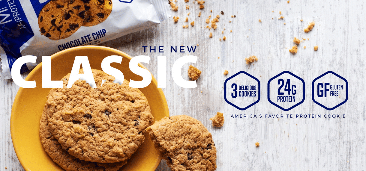 My Protein Bites Cookie Bites banner - Supplement City
