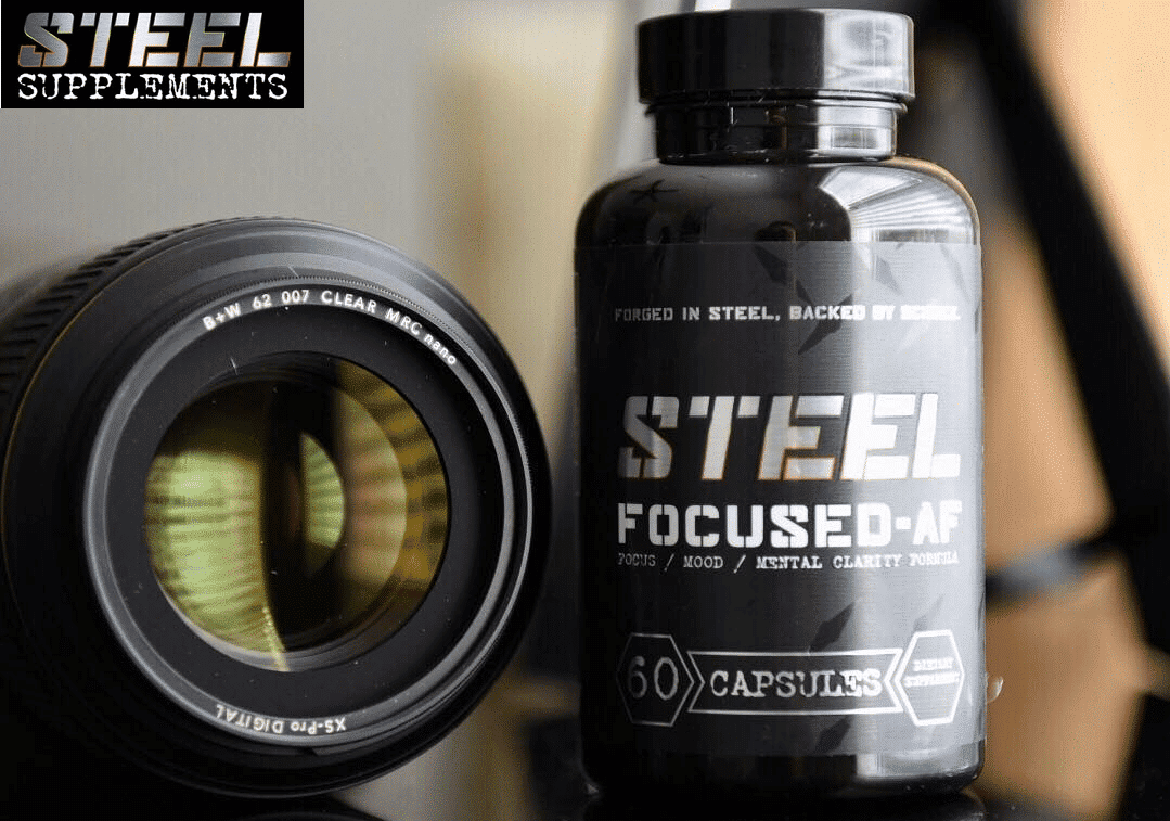 Steel Focused-AF banner - Supplement City