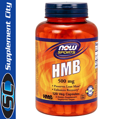 Now HMB 120 Vcaps 500mg | Preserves Lean Mass | Supplement City