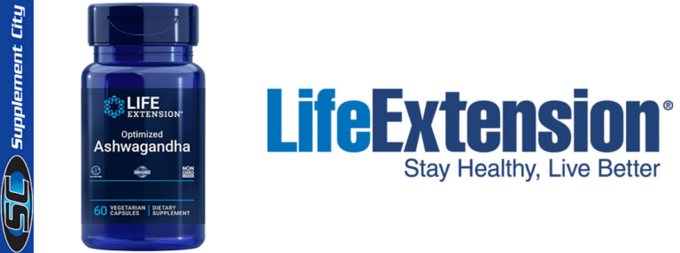 Life Extension Optimized Ashwagandha Extract | Supplement City