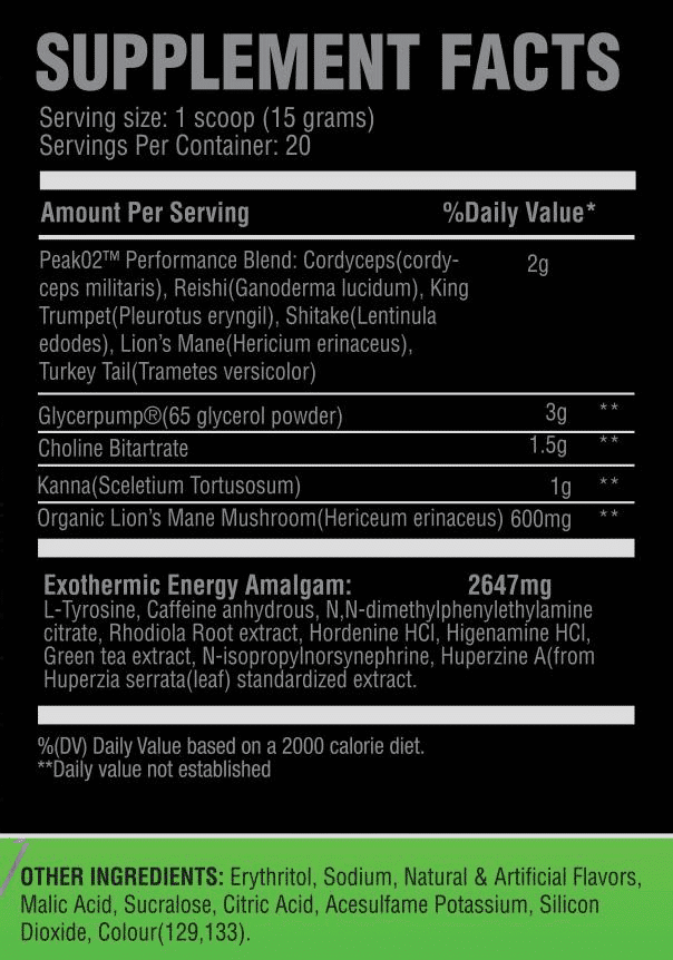 chemix-pre-workout-label - Supplement City