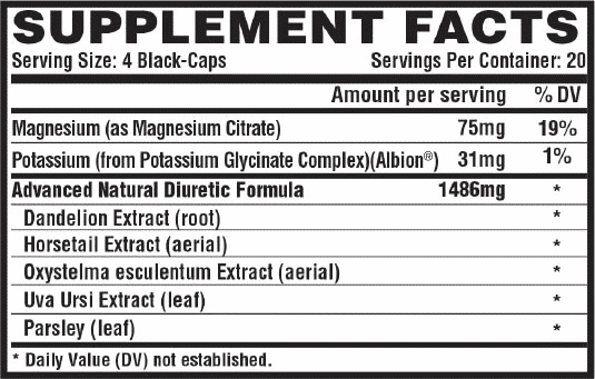 Nutrex Lipo6 Keto Powder label - Supplement City