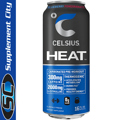 Celsius Heat RTD blue - Supplement City