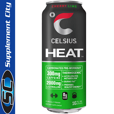 Celsius Heat RTD cherry - Supplement City