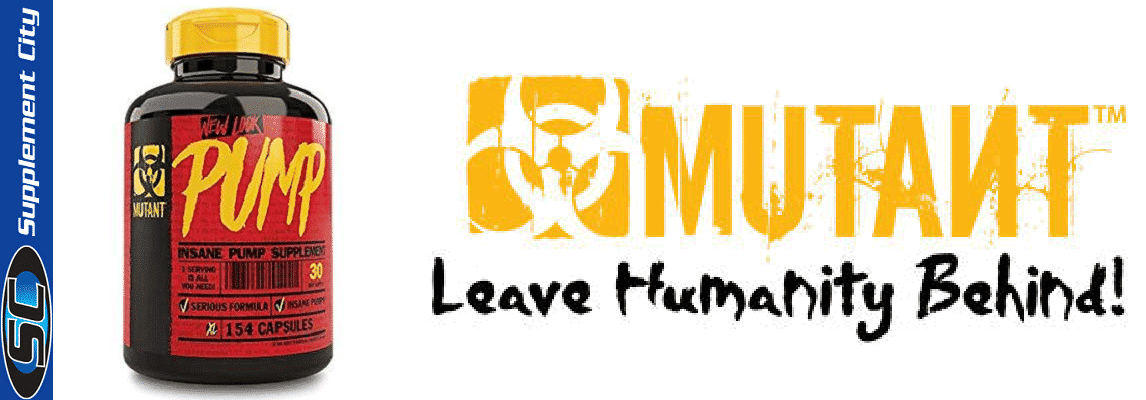 Mutant Pump banner - Supplement City