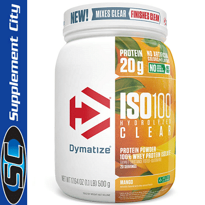 Dymatize Iso100 Clear mango - Supplement City