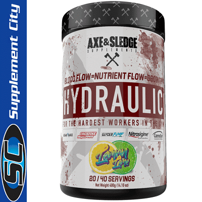 Axe & Sledge Hydraulic lemon lime - Supplement City