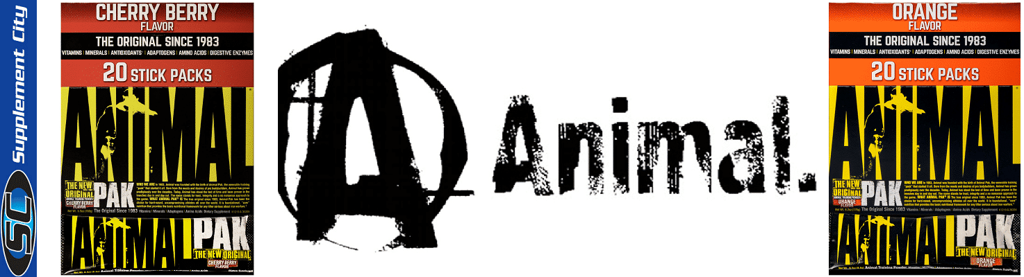 Animal Pak Stick Packs banner - Supplement City