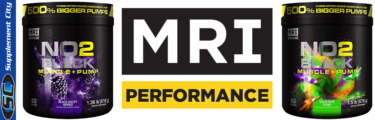 MRI NO2 Black Powder banner - Supplement City