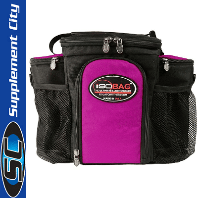 Isolator Fitness Fushia 3 Meal Isobag - Supplement City