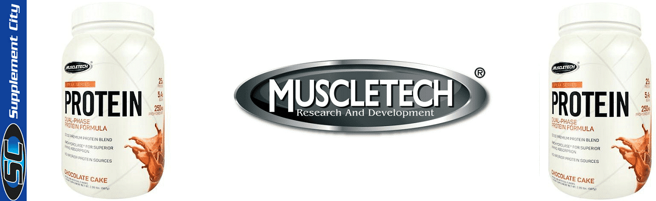 Muscletech Peak Series Protein 908g banner - Supplement City