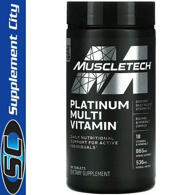 Muscletech Platinum Multi Vitamin 90 Tablets | Supplement City