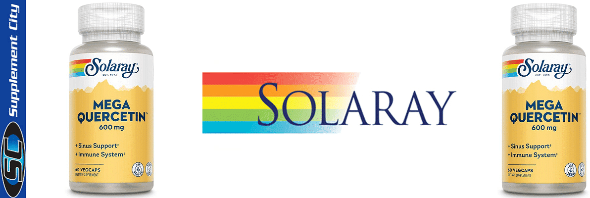 Solaray Mega Quercetin banner - Supplement City