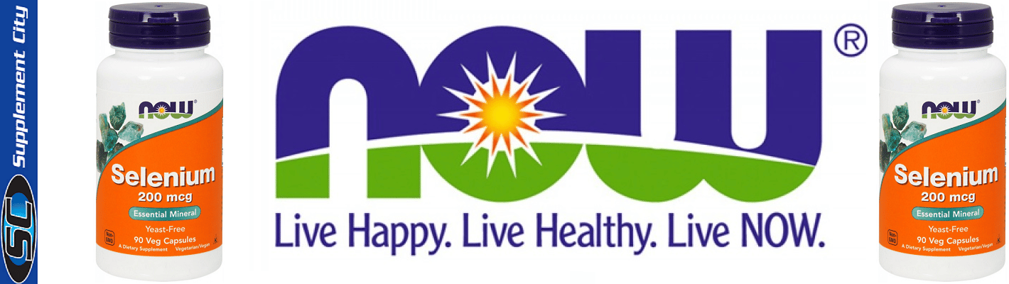 Now Selenium 90 Veg Capsules | Essential Mineral | Supplement City