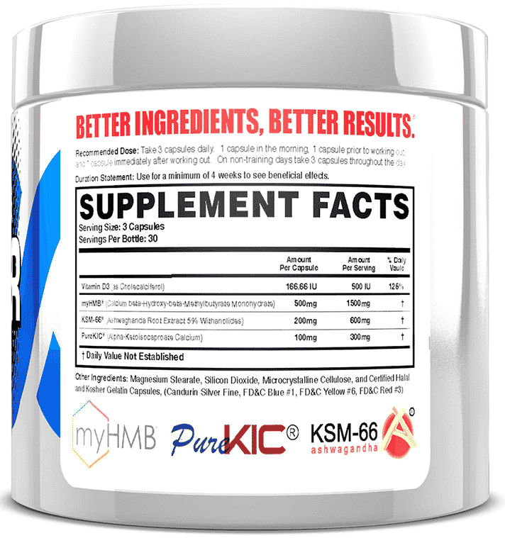 Magnum Nutraceuticals Hard Muscle Builder label - Supplement City