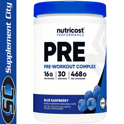 Nutricost PRE blue - Supplement City