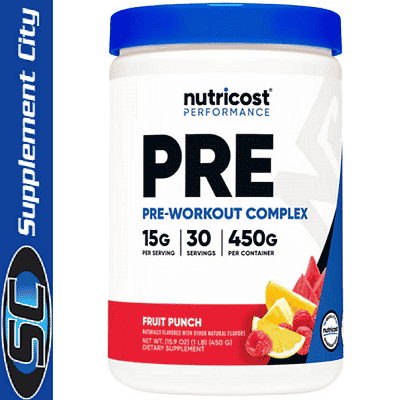 Nutricost PRE fruit - Supplement City