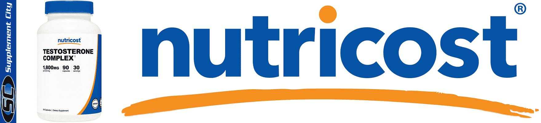 Nutricost Testosterone Complex banner - Supplement City